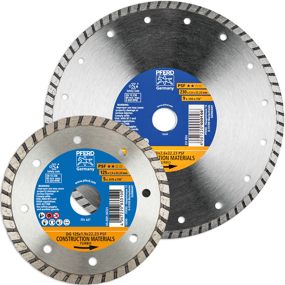 Diamond Cut-Off Wheel GP - Turbo Type - Pferd