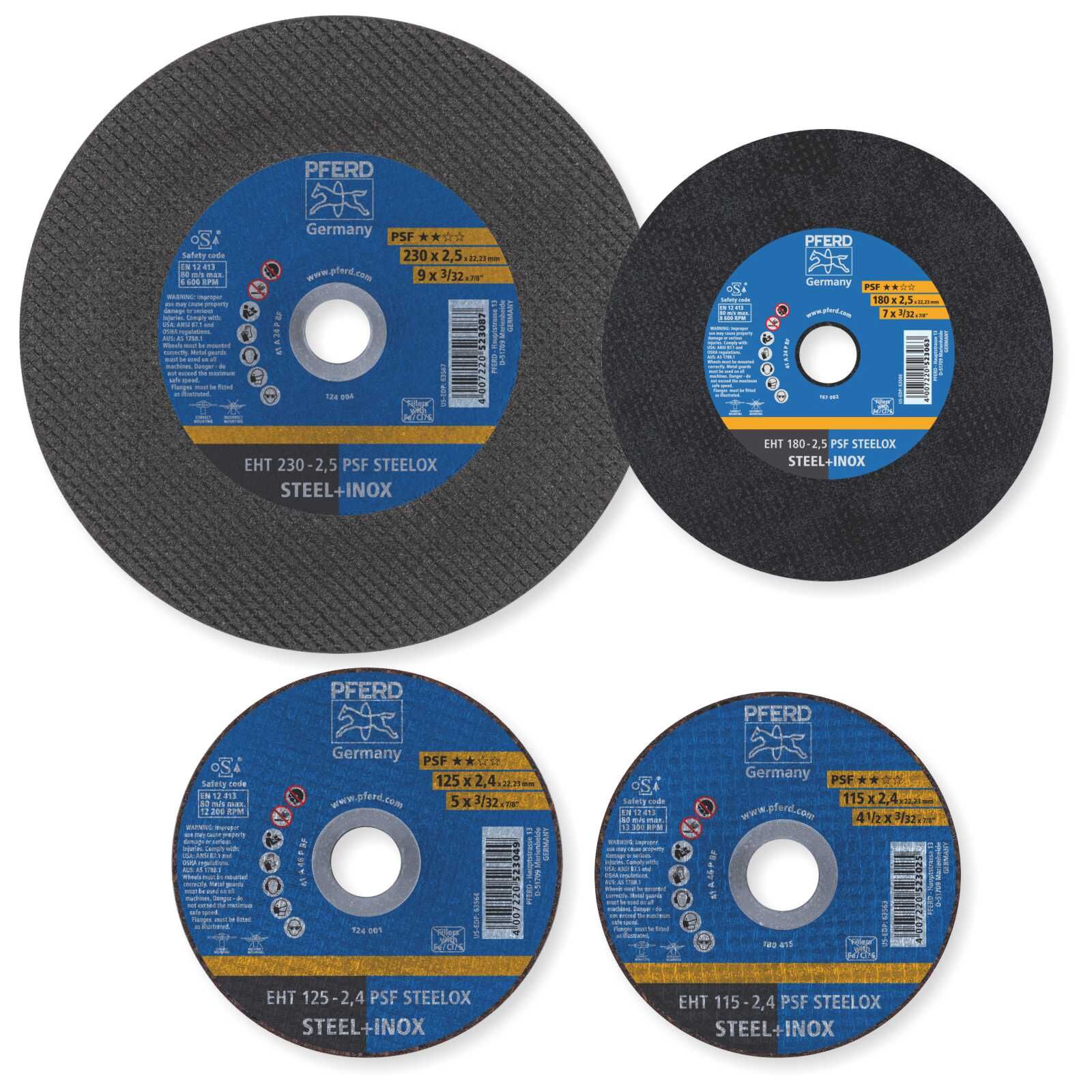 Flat Cut-Off Wheel GP - INOX - Pferd