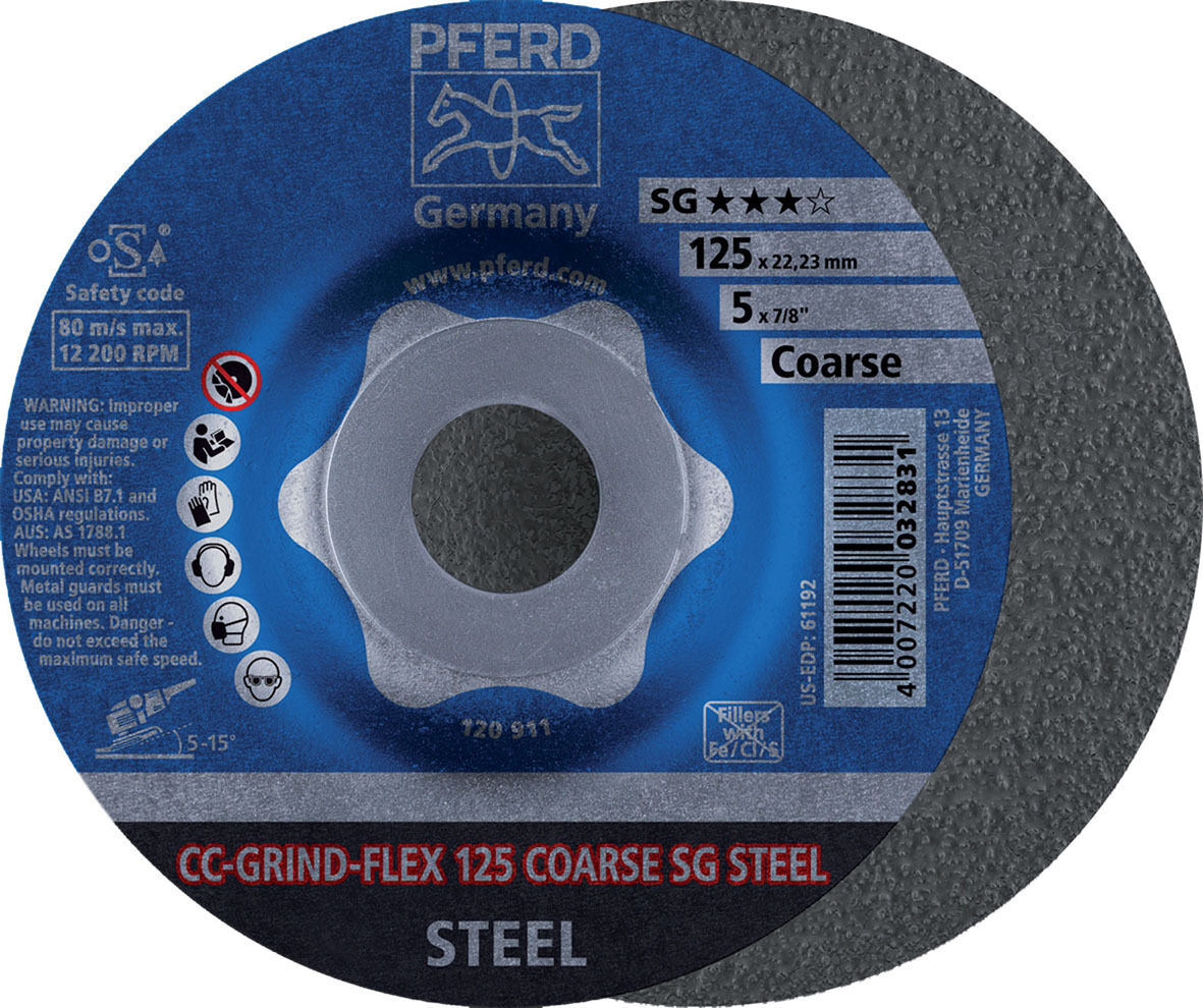 CC-GRIND-FLEX Grinding Disc - STEEL - Pferd