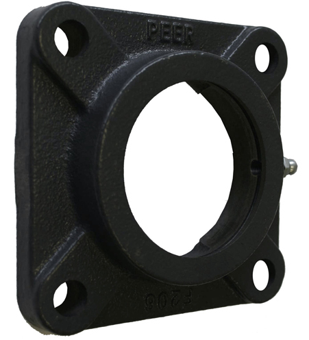 FX10 Flanged Bearing Housing 4-Bolt - Heavy Duty