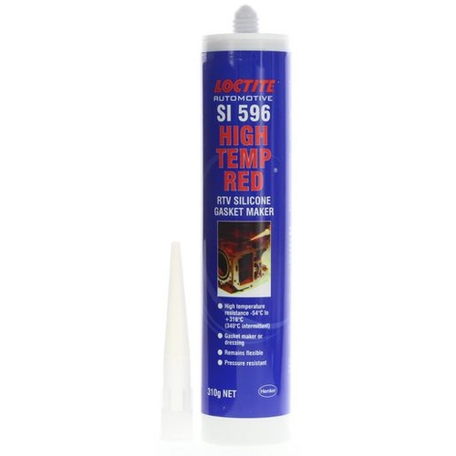 LOCTITE SI 596 Superflex Red High Temp RTV Silicone 310gm - Loctite